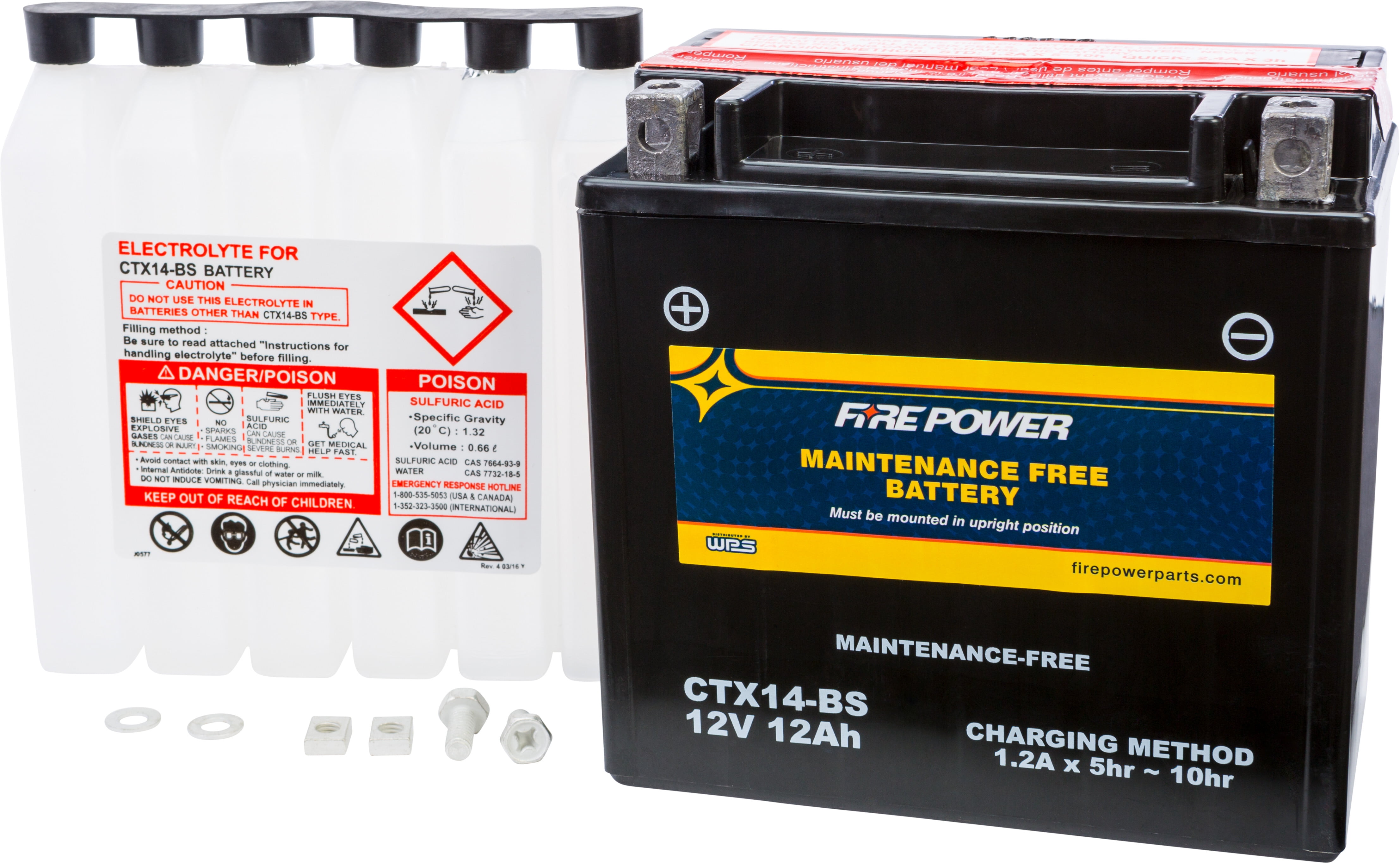 Fire Power New Maintenance Free Sealed Battery, 49-2271 - Walmart.com