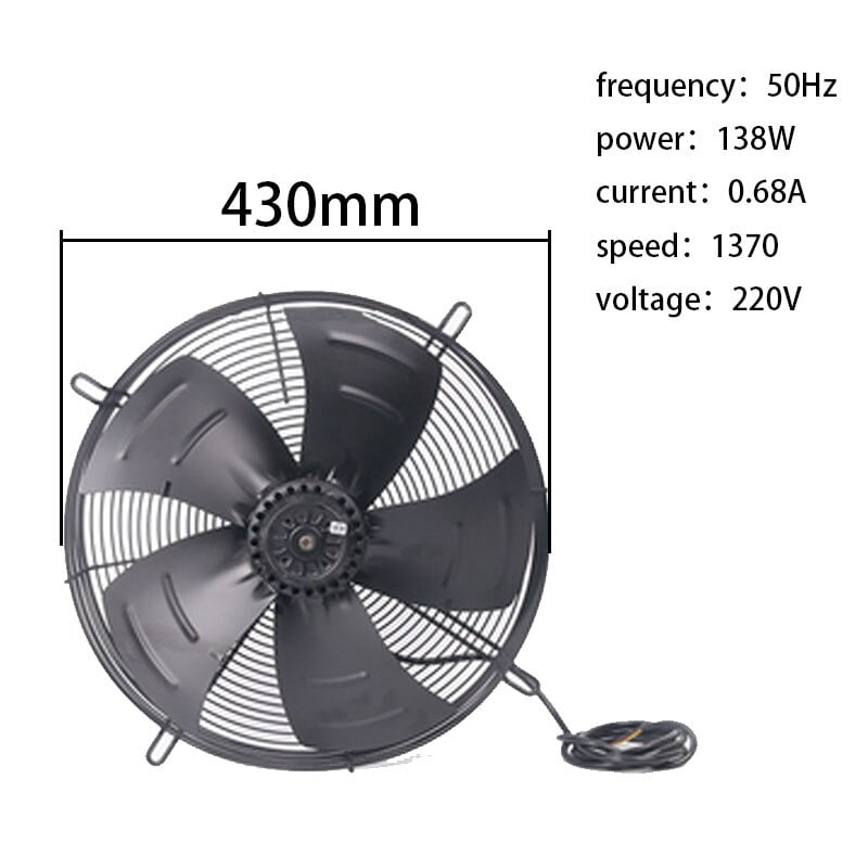 freezer fans condenser motor fan replacement shaded pole parts 220v 40 ...