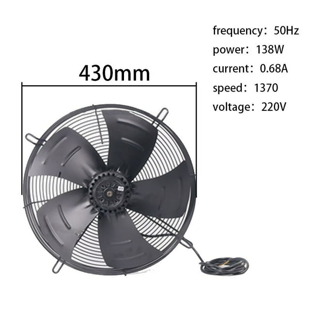 freezer fans condenser motor fan replacement shaded pole parts 220v 40 ...