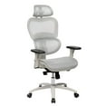 Techni Mobili High Back Mesh Executive Office Chair with Neck Support ...