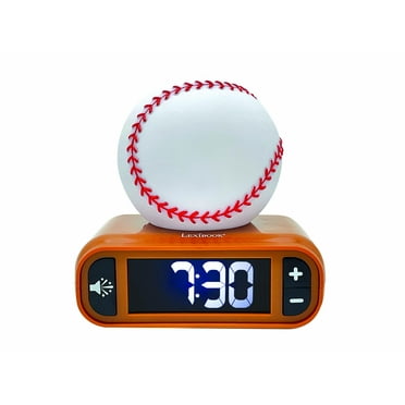 Sonic Alert - Glow Baseball Alarm Clock, Digital Display Alarm Clock ...