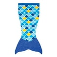 Fin Fun Mermaid Tail Blanket Kids, Girls and Boys - Cuddle Tails ...