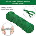 1 Set 2Rolls 2 Colors Jute Cord Jute String Jute Twine for Jewelry ...