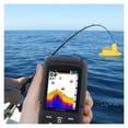 Wireless Portable Fish Finder 45M/147Feet Sonar Depth Waterproof ...