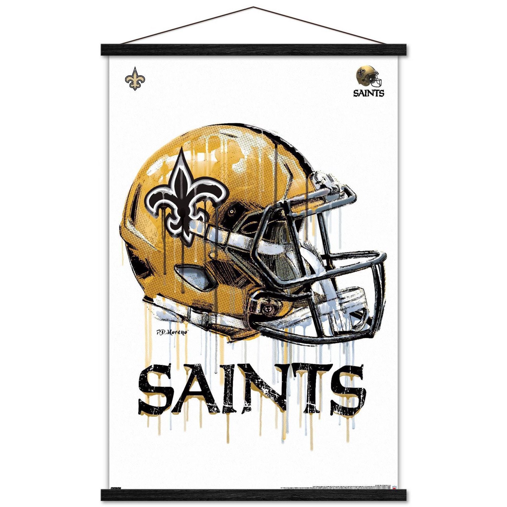 Click here for Trends International Nfl New Orleans Saints - Drip... prices