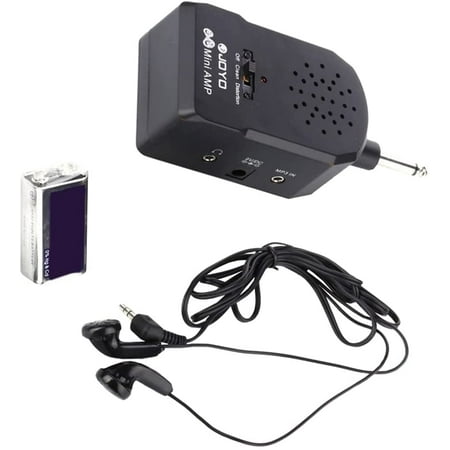 N 1 Set Mini Electric Guitar Amplifier Portable Headphone Amp Musical ...