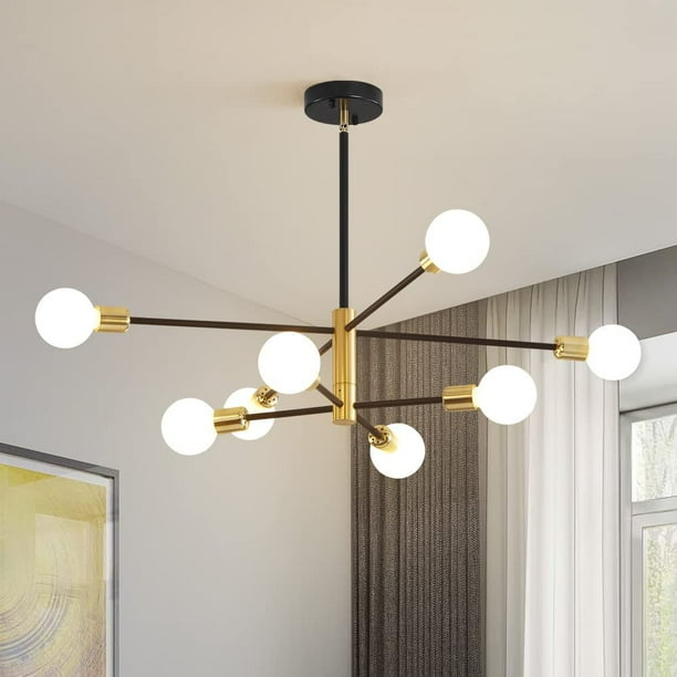 Sputnik Chandelier E26 Pendant Lighting Chandeliers Ceiling Light ...
