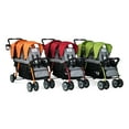 Foundations Triple Stroller 3 Seat Trio Sport, Orange - Walmart.com