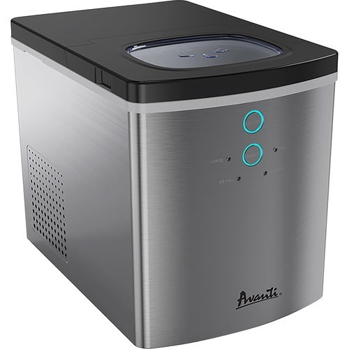 Avanti Portable Countertop Ice Maker, in Stainless Steel (IM1213S-IS ...