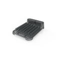 Rubbermaid Antimicrobial Dish Drying Rack with Drainboard, Raven Grey ...