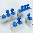 2 Pin Industrial Power Outlet Waterproof Dustproof Power Connector ...