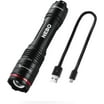 NEBO Luxtreme MZ60 Blueline Rechargeable, Powerful 500 Lumen Half-Mile ...