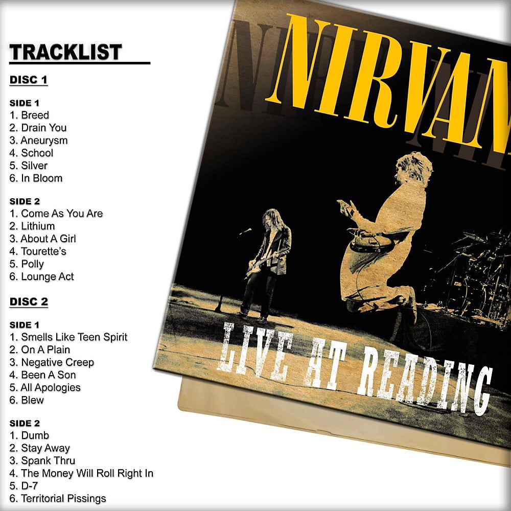 Nirvana Live At Reading Dvd