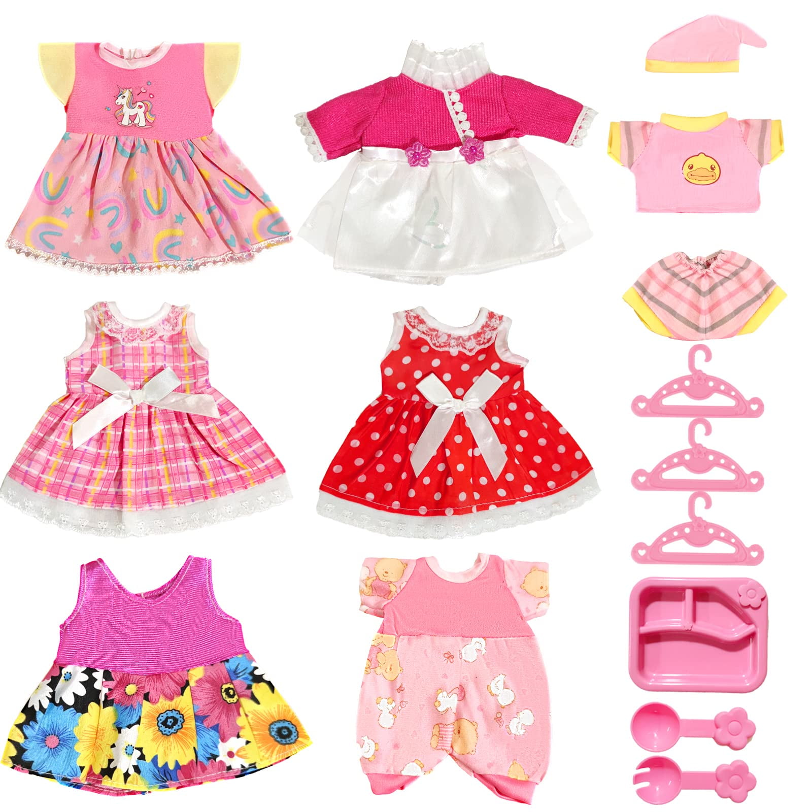 Click here for Artst Doll-Clothes-Accessories 7 Set Baby-Doll-Clo... prices