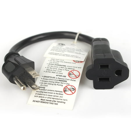 Short Appliance Extension Cord