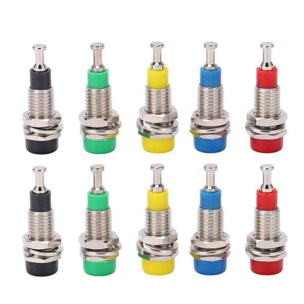 Banana Female Jack Socket,2set J.40006 2mm Gold Gold Plated Banana Jack ...