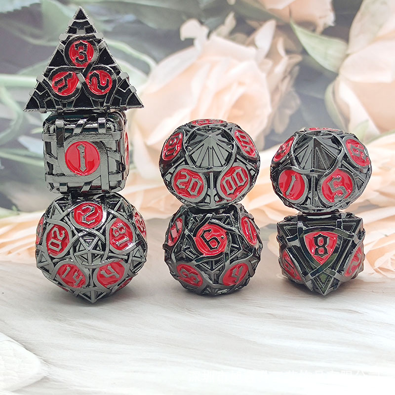 Dados de metal sólido Grupo de corredores Cthulhu COC Dungeons ...