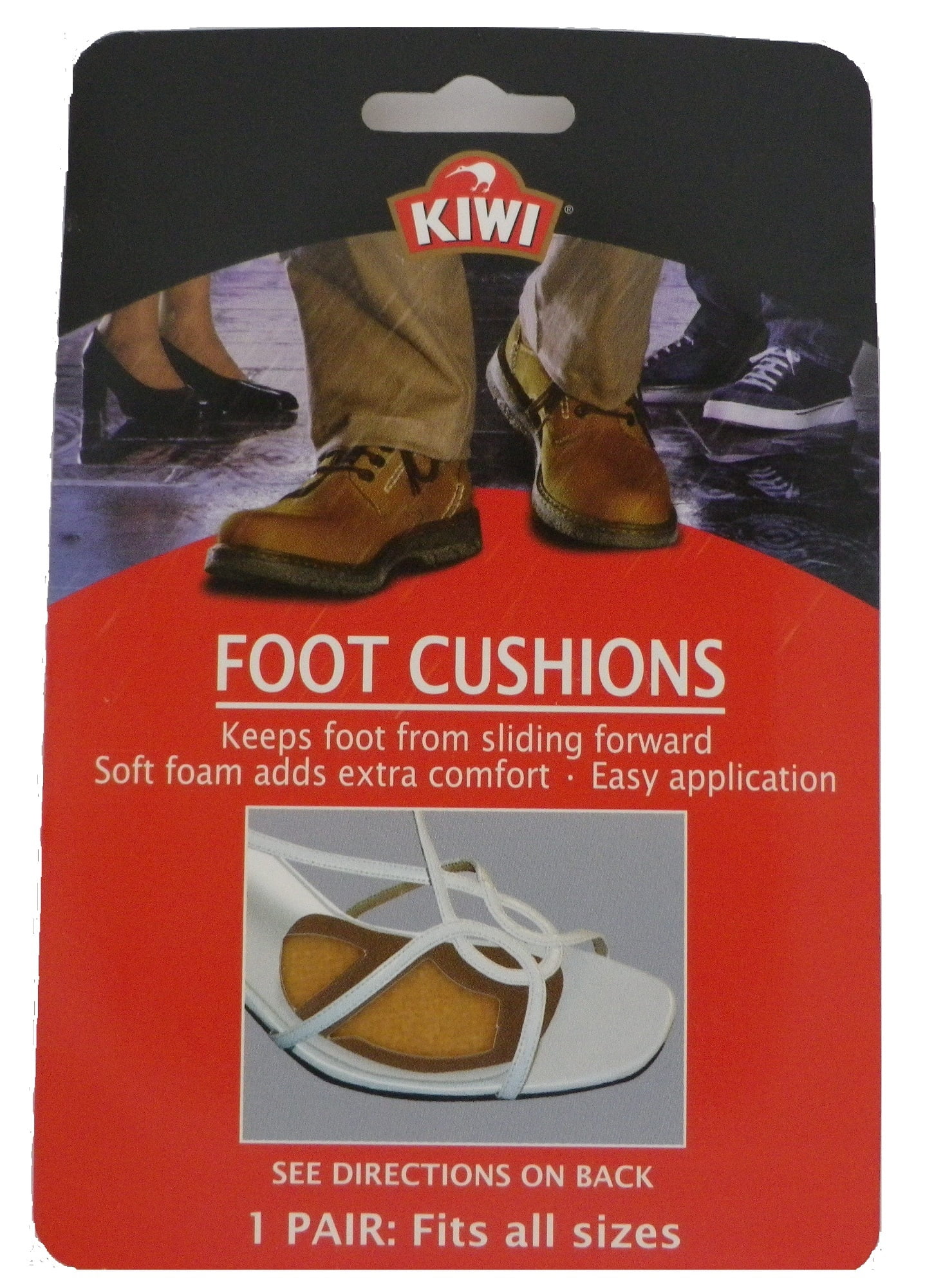 Kiwi Foot Cushions - 1 Pair Fits all Sizes - Walmart.com