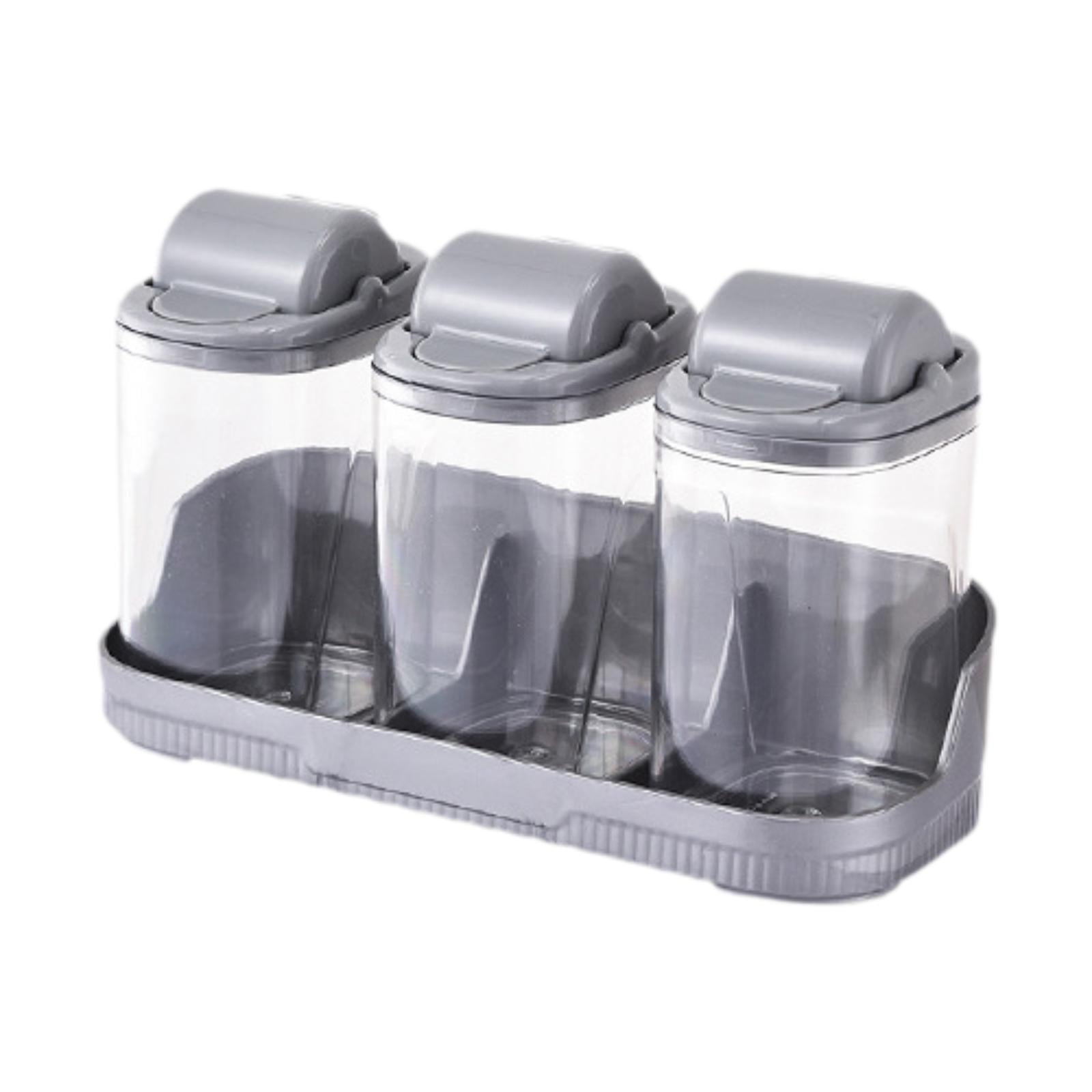 Botella para condimentos, agitador de especias, rellenable con tapa y ...