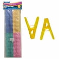 72 Pc Clothes Pins Pegs Plastic Clothespins Laundry Spring Clips Hangs ...