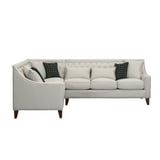 Chic Home Fulla Linen Tufted Back Rest Modern Contemporary Left Facing ...