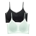 2pc Minimizer Bras for Women Thin Ice Silk Full Coverage Push Up ...