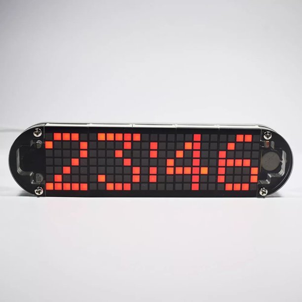 High Accuracy Multifunction LED Dot Matrix Animation Effects Clock DIY ...
