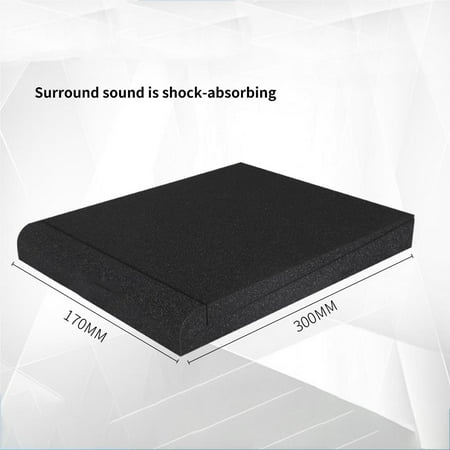 Speaker Pad Speaker Acoustic Foam Noise-Reduction Isolation Acoustic ...