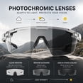 UV400 Photochromic Polarized Safety Glasses Impact Resistant Protective ...