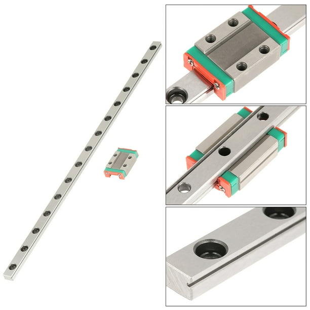 Sliding Rail Durable Linear Sliding Rail Linear Sliding Guideway 300mm / 11.8inch Linear Rail ...