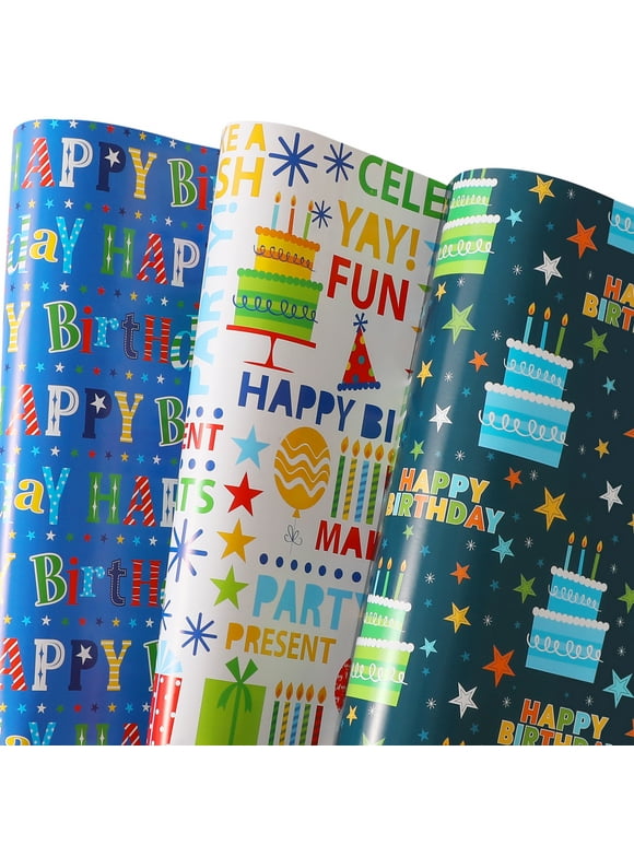 Wrapping Paper in Gift Wrap Supplies - Walmart.com