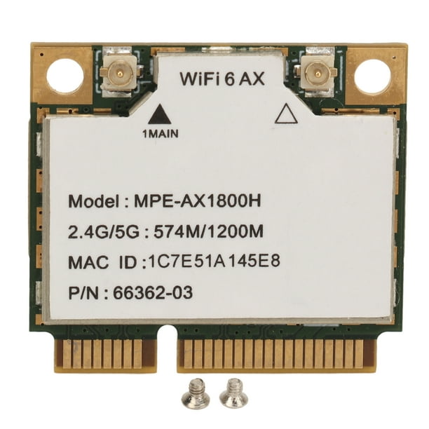 Ax1800h Mini Pcie Wifi Card Wifi 6 Card Laptop Mini Pcie Wifi Card Mini ...