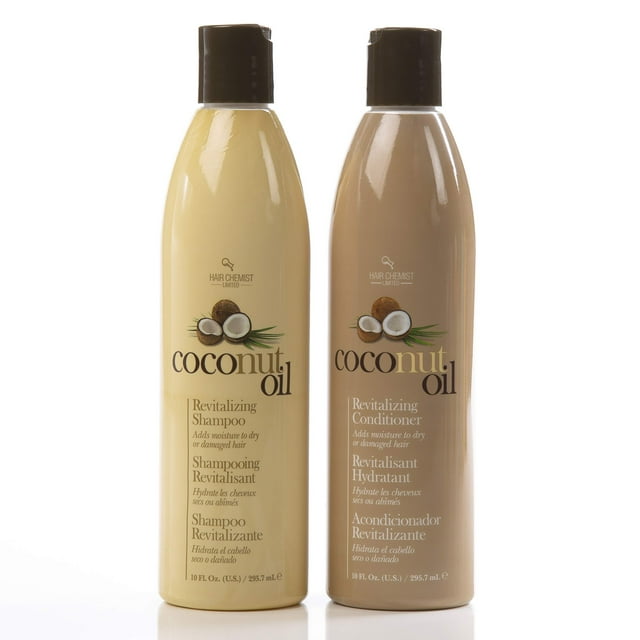Hair Chemist Coconut Oil Revitalizing Shampoo 10 oz. and Conditioner 10 ...