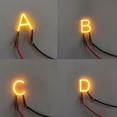 YIGSECU Interchangeable LED Letter Lights Set with Soft Ambients ...