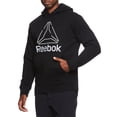 Reebok Mens and Big Mens Active Pullover Fleece Hoodie, Up to 3XL ...