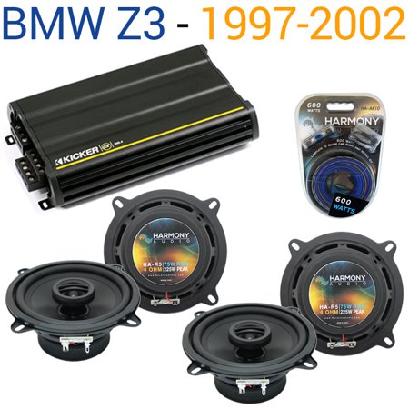 BMW Z3 1997-2002 Factory Speaker Replacement Harmony (2) R5 & CX300.4 ...