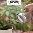 Clearance! EQWLJWE Stainless Steel Metal Watering Can for Indoor ...