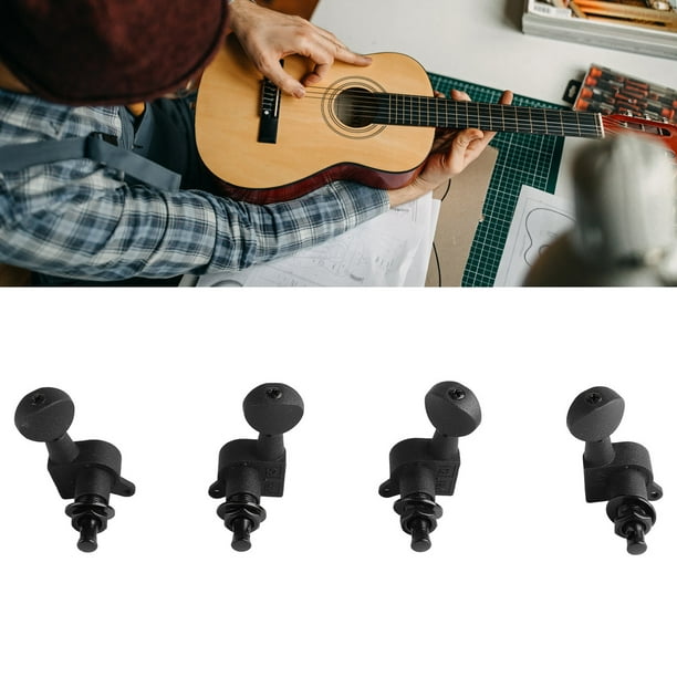 Ukulele Tuning Pegs, Internal Gear Easy Adjustment 4 String Ukulele Peg ...