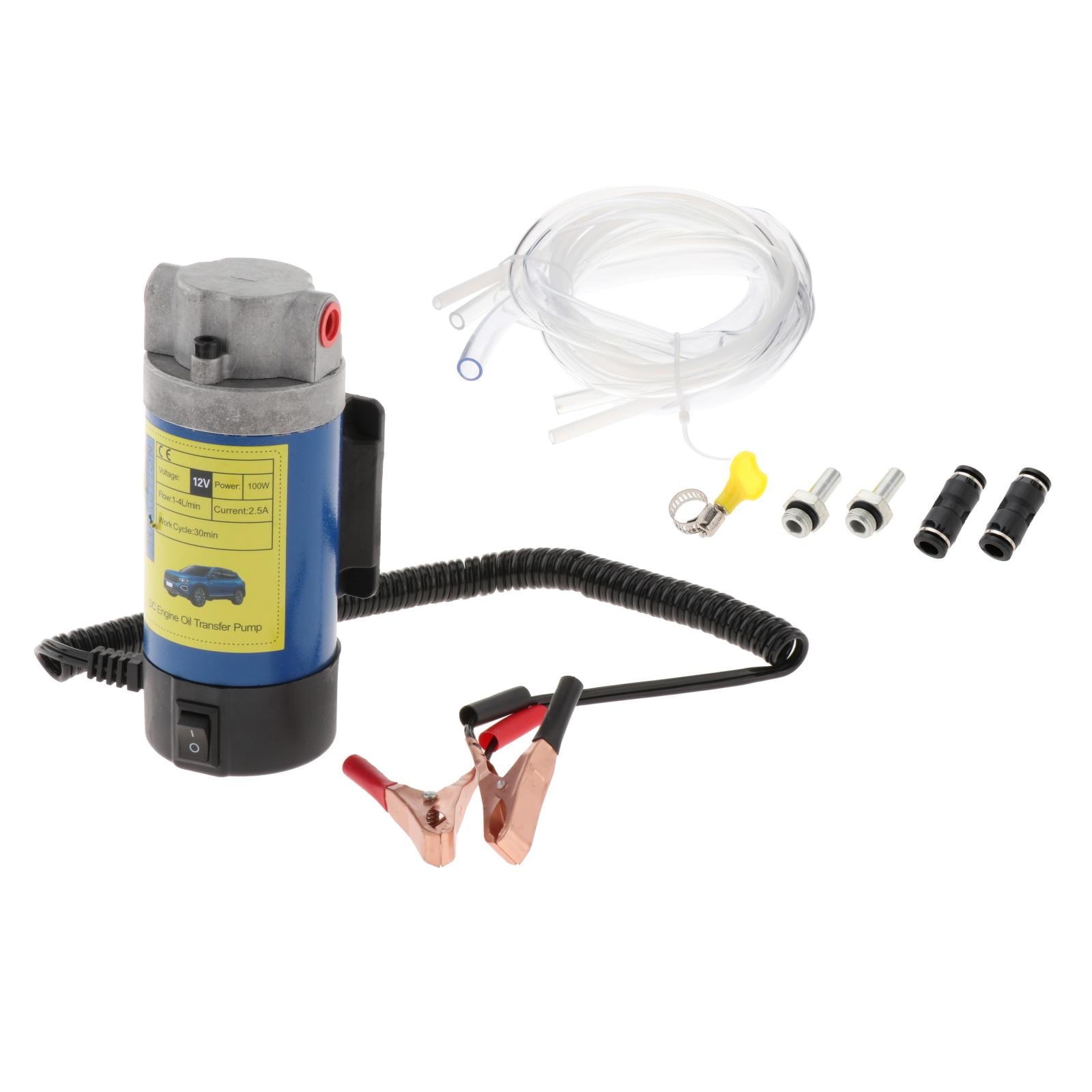 Portable Electric Transfer Siphon Pump Metal convenient Extractor ...