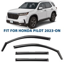 CLIM ART in-Channel Incredibly Durable Rain Guards for Honda Odyssey ...