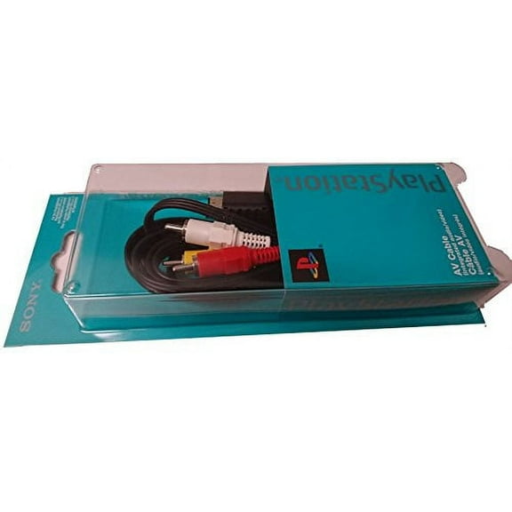 Composite AV Cable for Sony PlayStation, PlayStation 2, and PlayStation ...