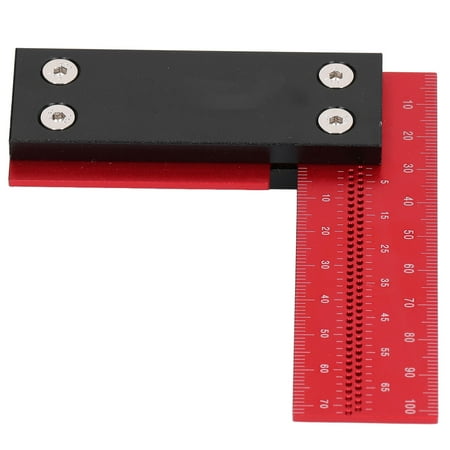 Accurate Square Woodworking Ruler, L Shaped Woodworking Rulers Scale ...