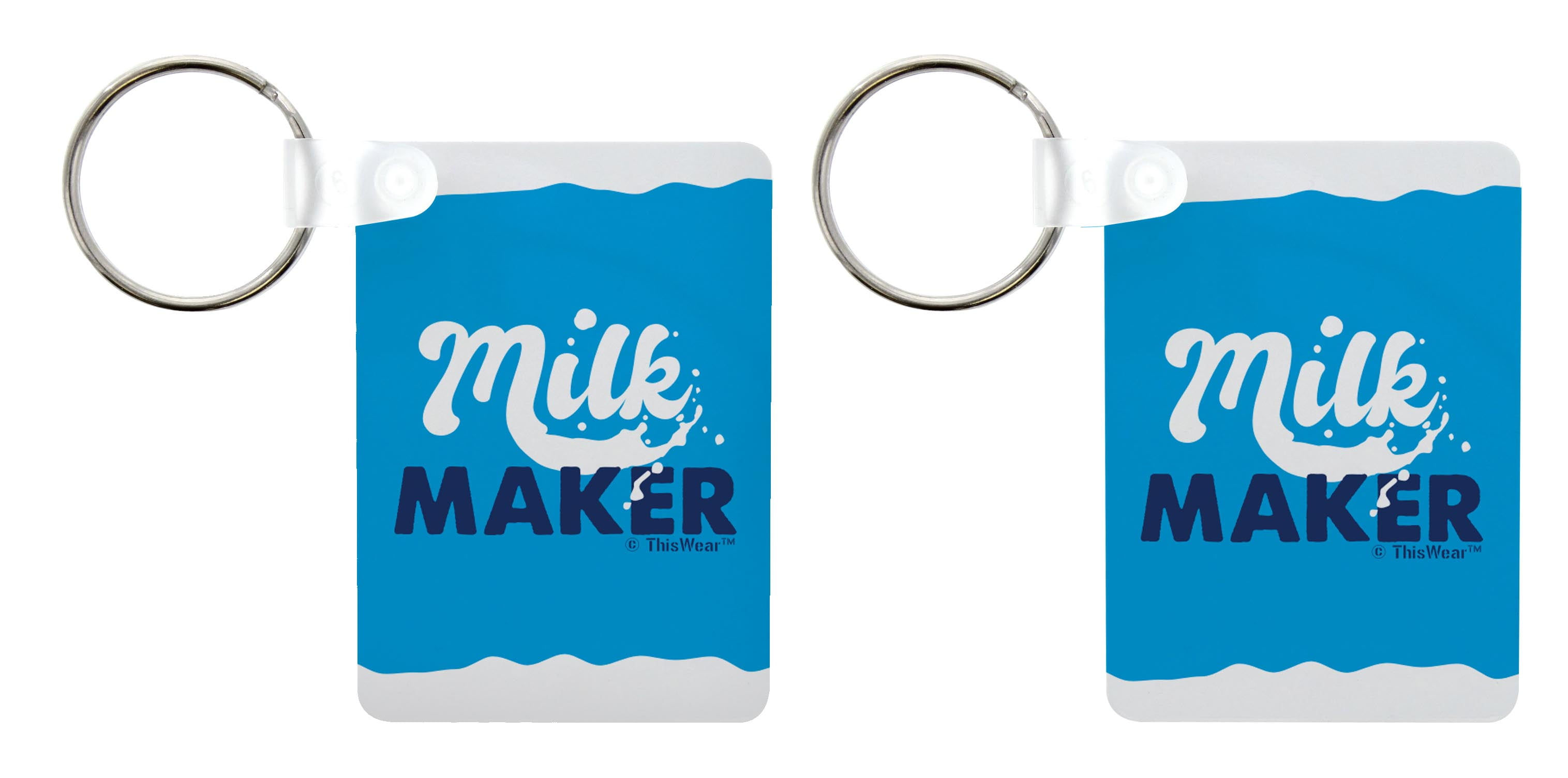 ThisWear Mom Breastfeeding Gifts Milk Maker 2-Pack Aluminum Rectangle ...