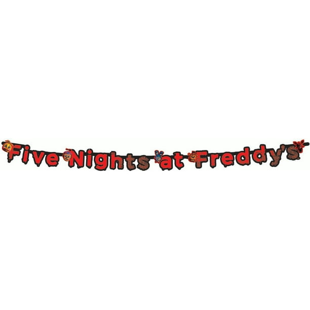 Five Nights at Freddy's Banner - Walmart.com