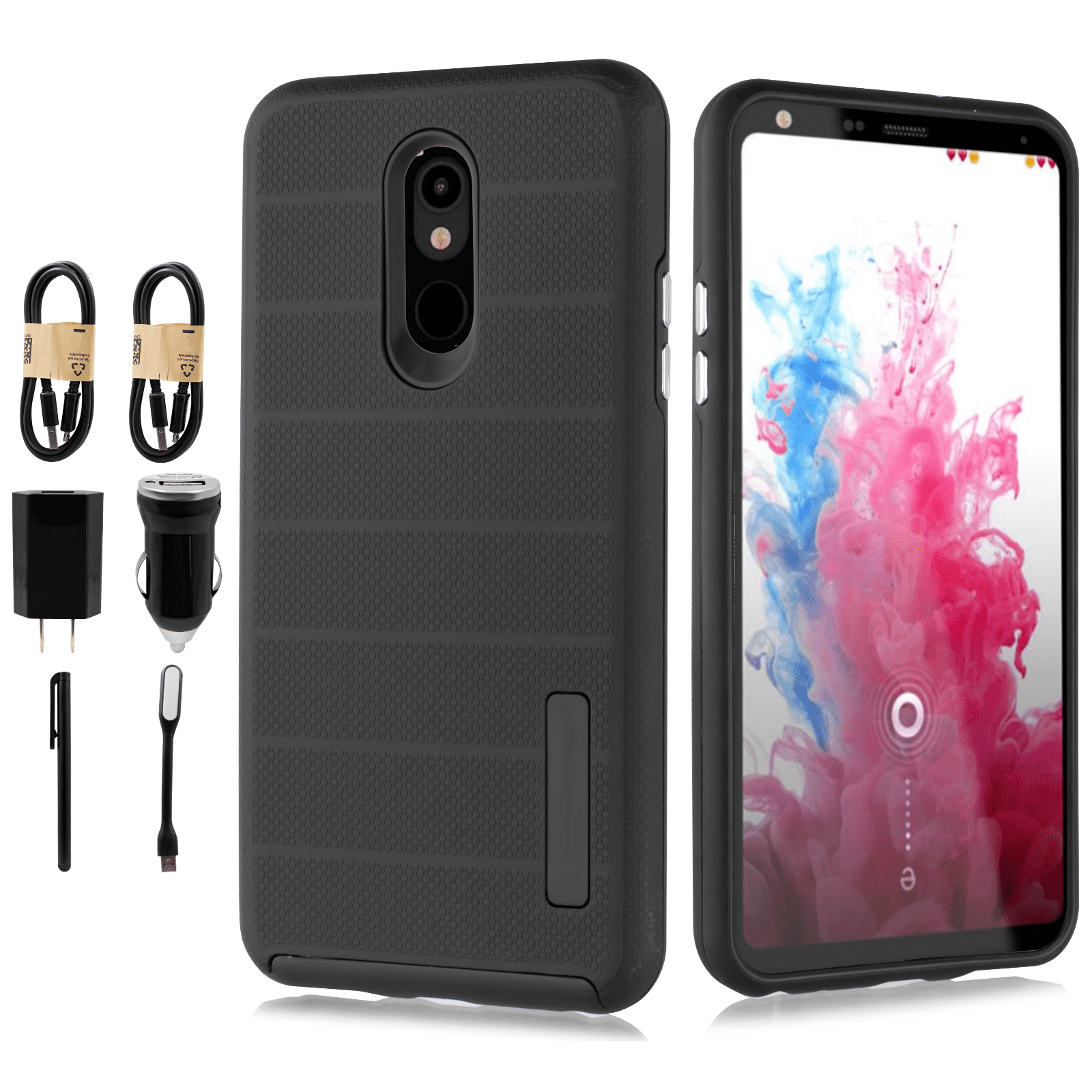 ~Value Pack~ for LG Stylo 5 Case Phone Case Shock Proof Edges Hybrid ...