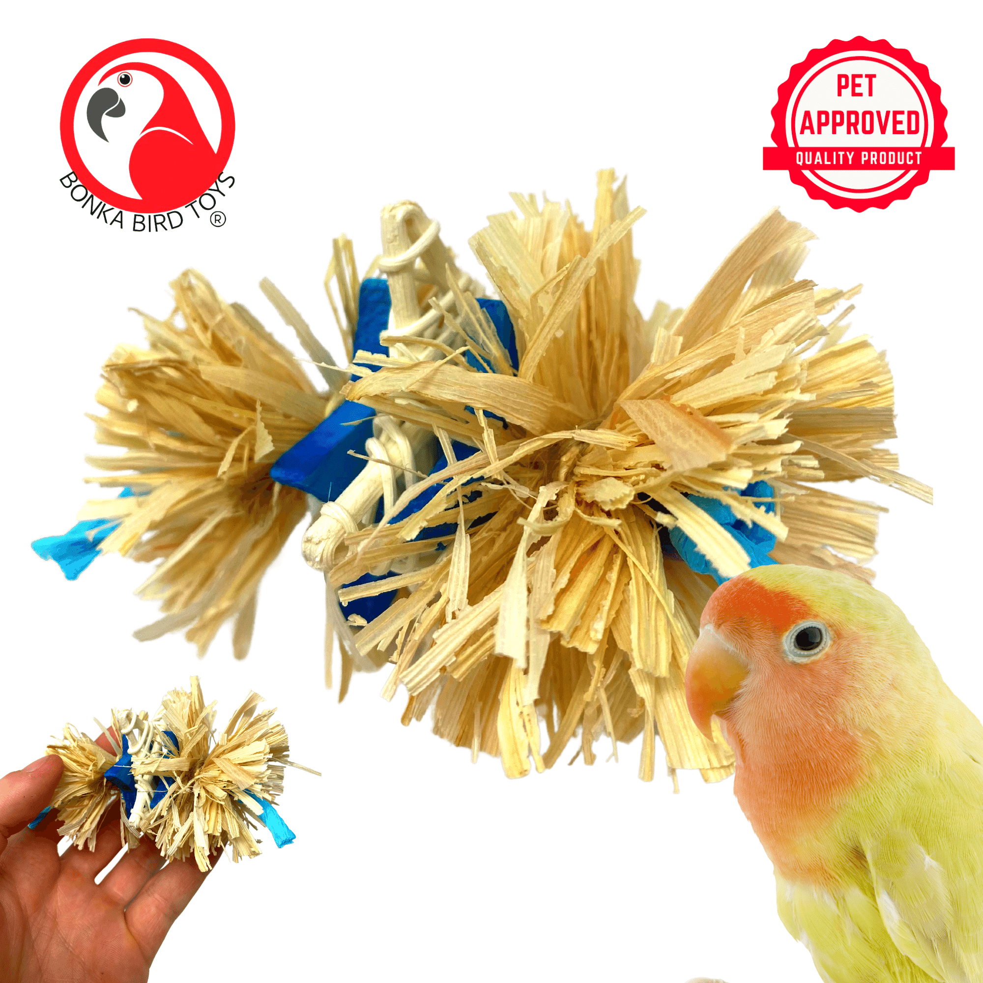 Bonka Bird Toys Bonka Bird Toys 2913 Corn Star Foot Talon Craft Part ...