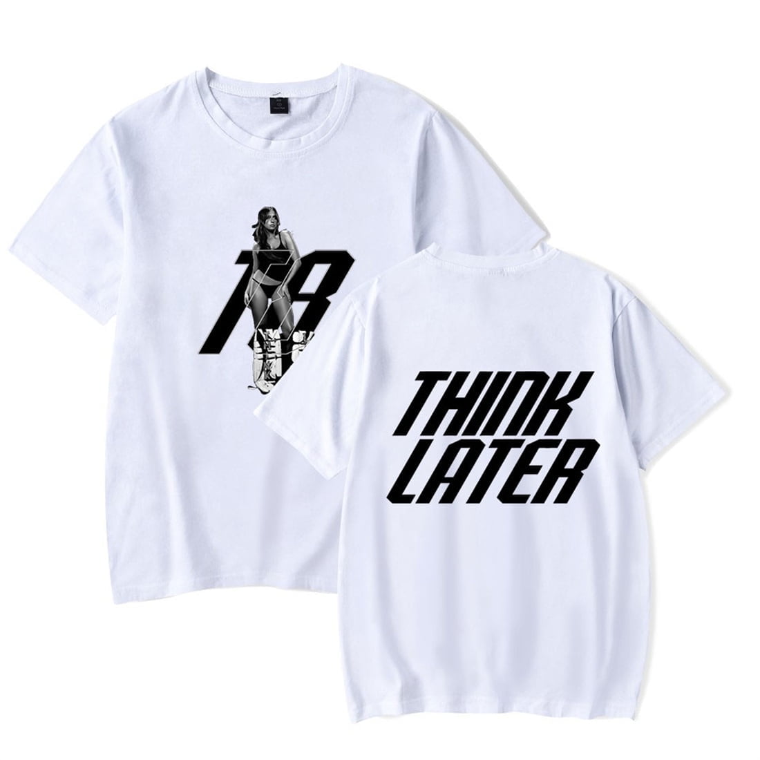 Click here for Cydzswyxgs Tate Mcrae Think Later T-Shirt Hip Hop... prices