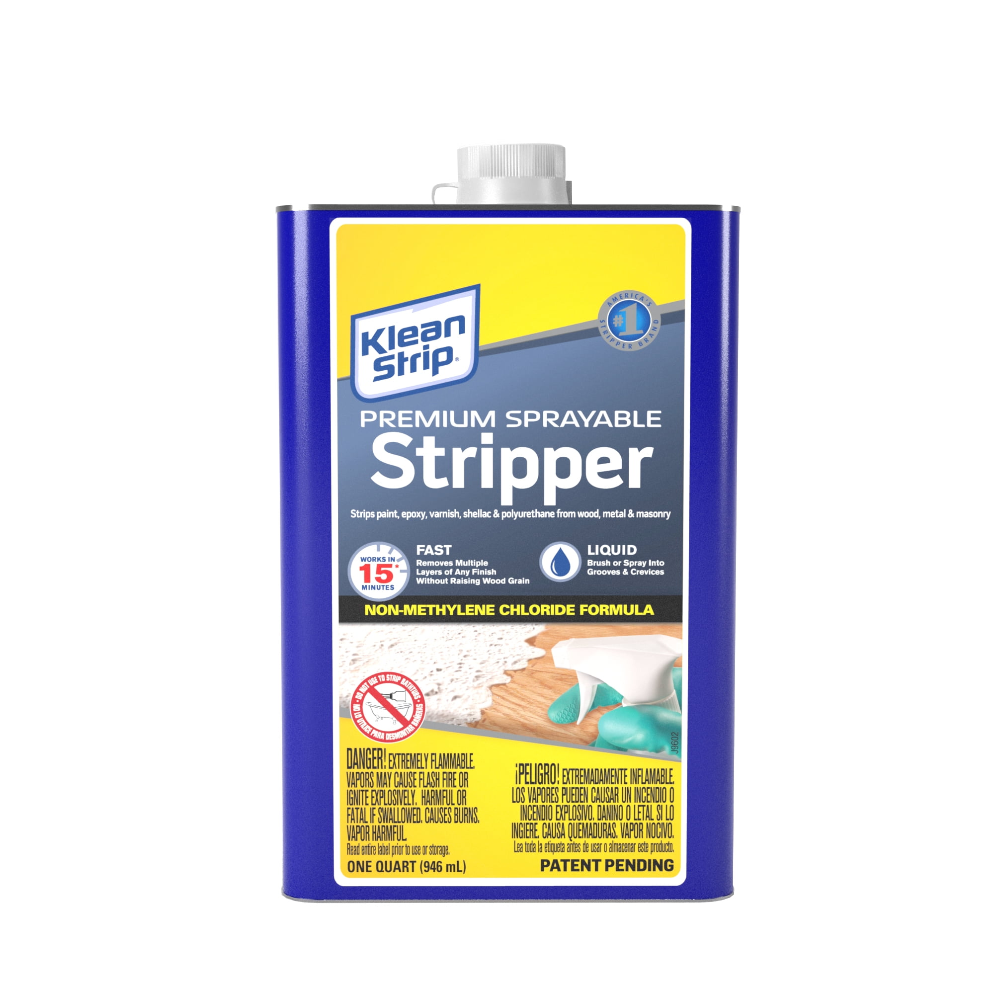 Klean-Strip® Premium Sprayable Stripper, 1 Quart - Walmart.com