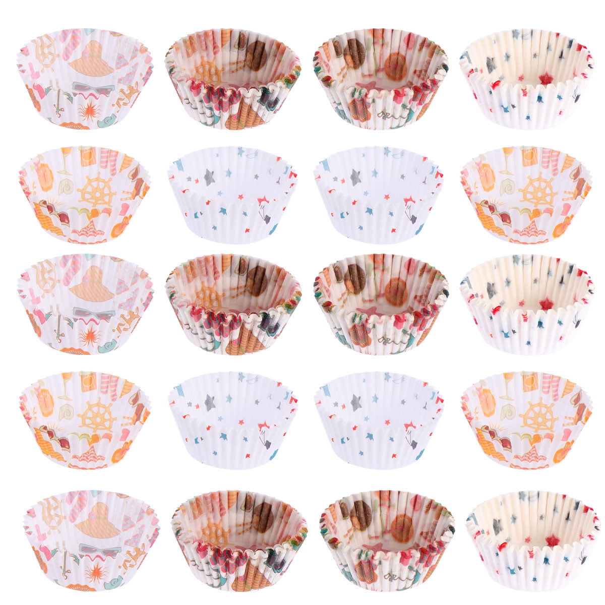 Click here for Etereauty 600pcs Cupcake Wrappers Grease-Proof Pap... prices