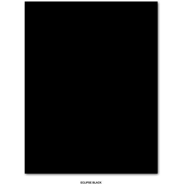 Black Color Card Stock Paper, 80lb / 218gsm 11 X 17 Inches - 25 per ...